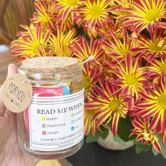 boutique | Accents | Read Me When Jar Bible Verses For Encouragement ...